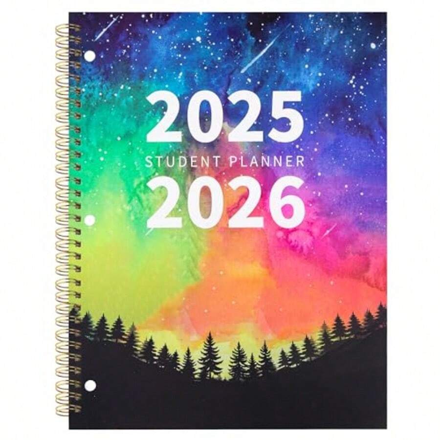 2025 Student Planner 20252026 Monthly And Weekly School Planner ...