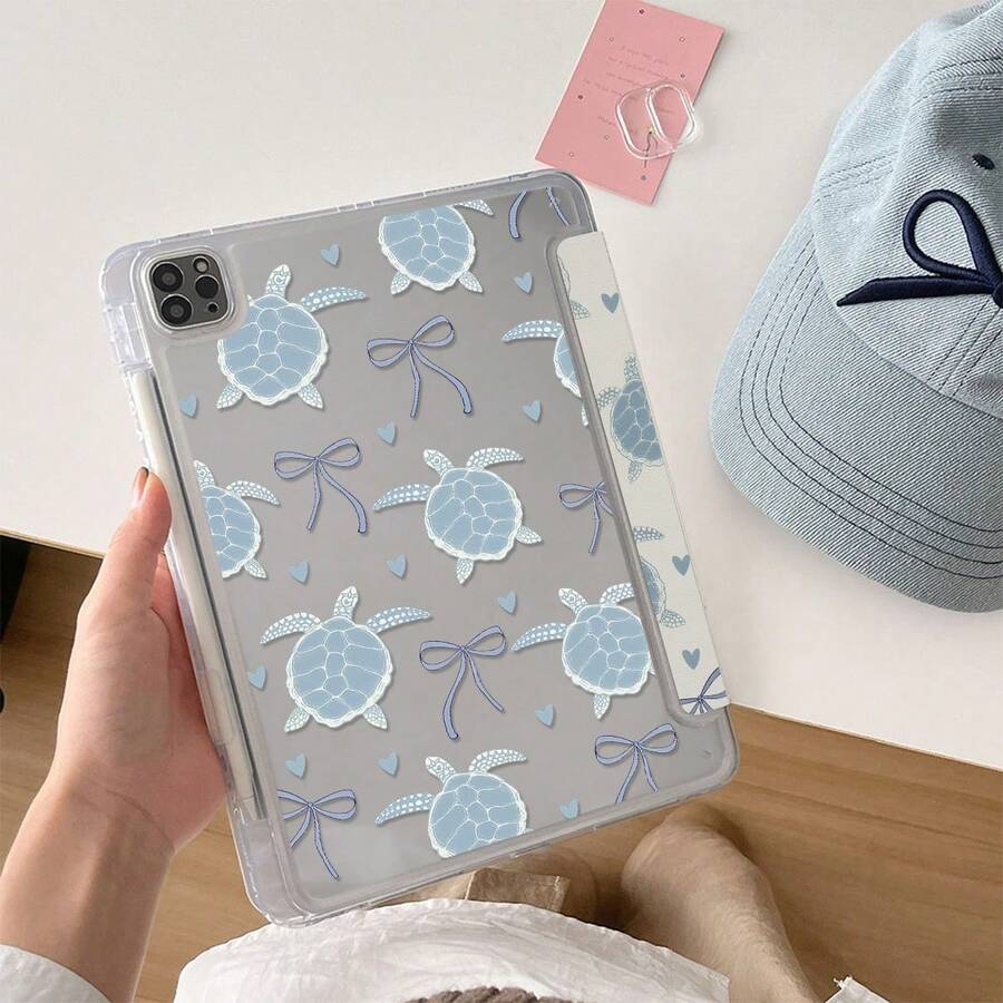 This Beautiful And Adorable Blue Sea Turtle Bow-Tie Double-Sided ...