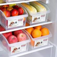 Large Transparent Refrigerator Storage Container With Pull-Out Drawer ...