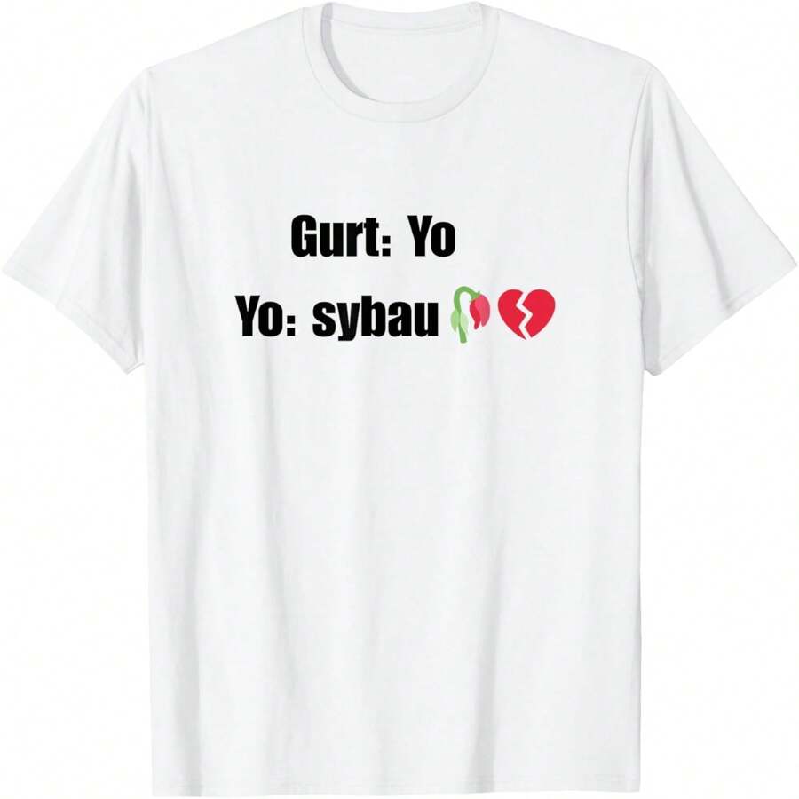 Funny Sybau Meme Gen Z Brainrot Gurt Sybau Meme T-Shirt | Moda de Mujer ...