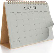 Aesthetic Desk Calendar 2025-2026 - Runs From June 2025 Until December ...
