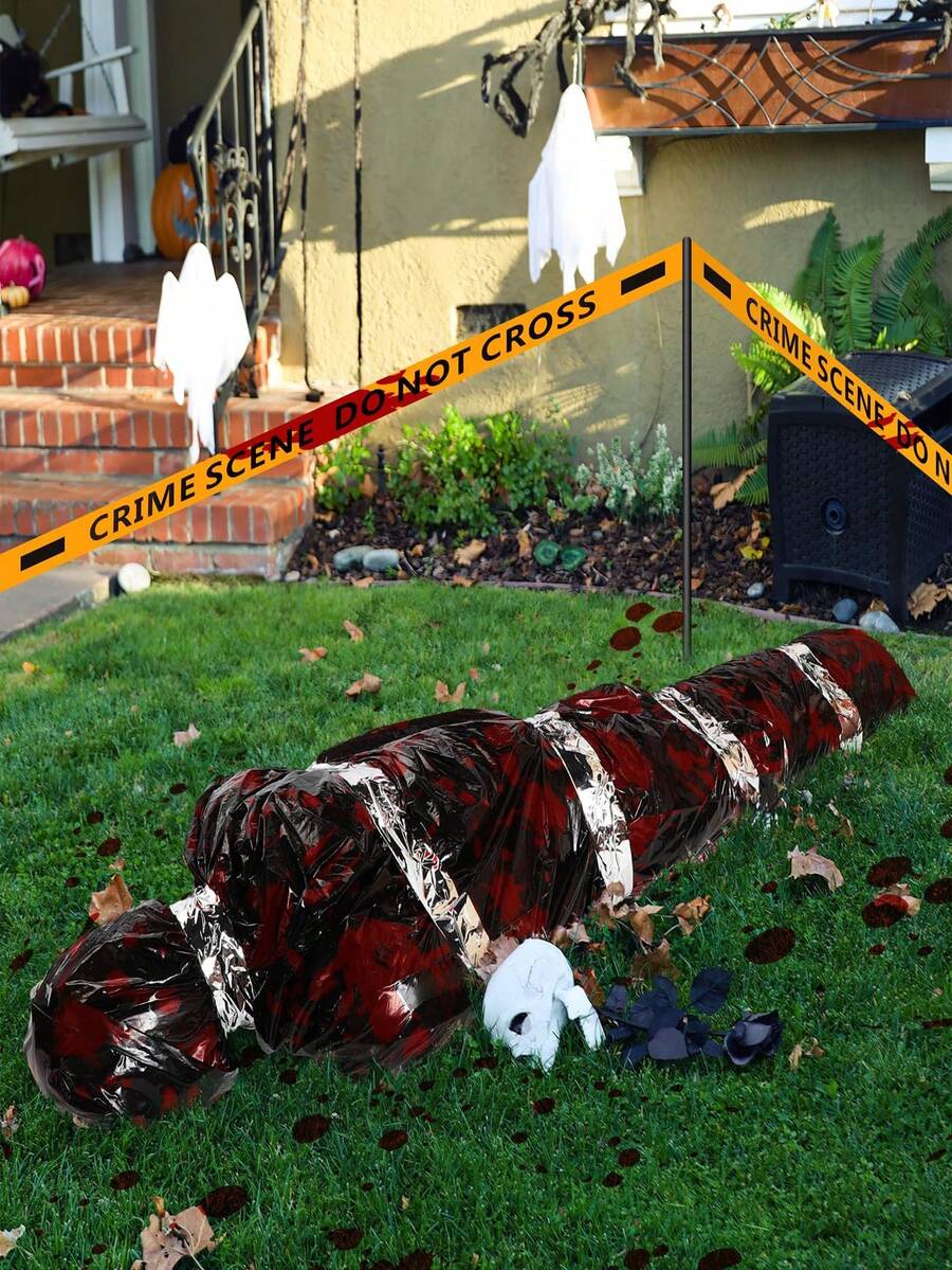 1Pc-Hanging Corpse Halloween Decorations Outdoor, 4.92ft Dead Victim ...