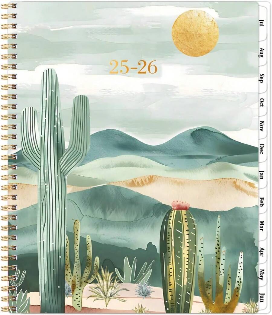 Academic Planner 2025-2026, JULY 2025 - JUNE 2026, 9" X 11", 2025-2026 ...