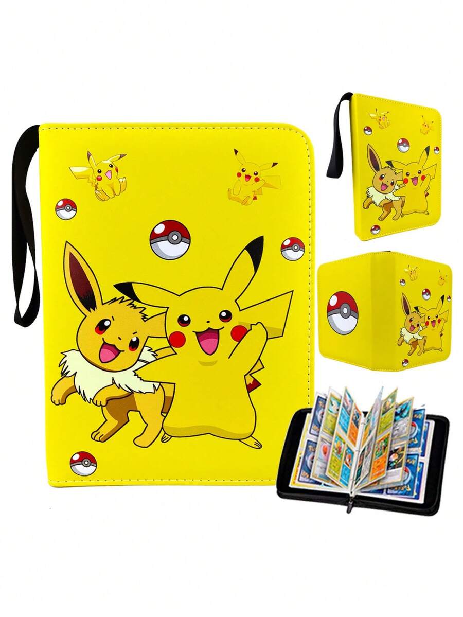 pokemon Pokémon Card Holder, 4-Pocket Collection Card Storage Box, Card ...