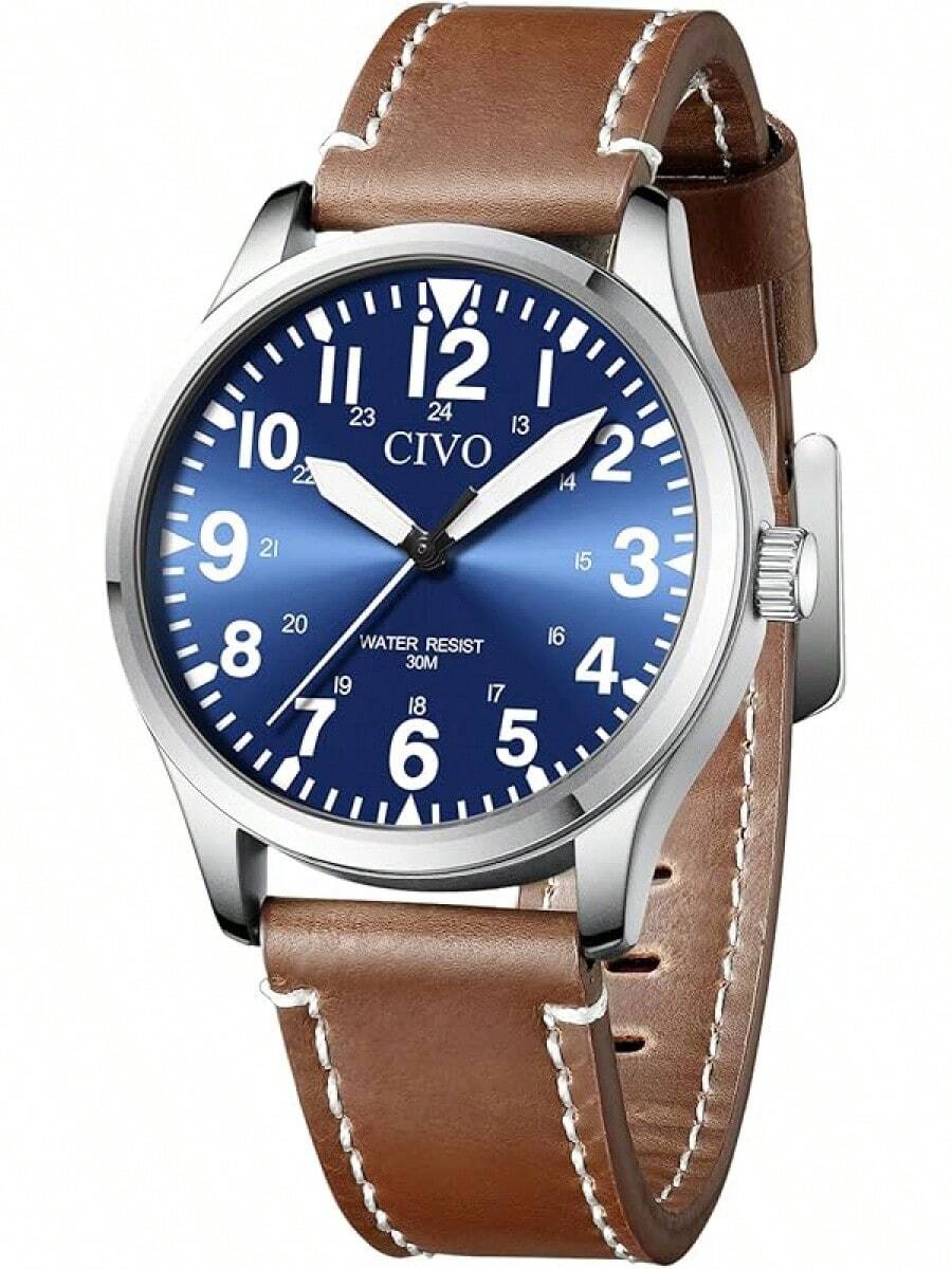 CIVO Military Watch For Men Waterproof: Analog Mens Watches Classic ...