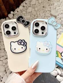 Sanrio Rhinestone Bowknot Phone Case - Compatible With IPhone 16 Pro ...