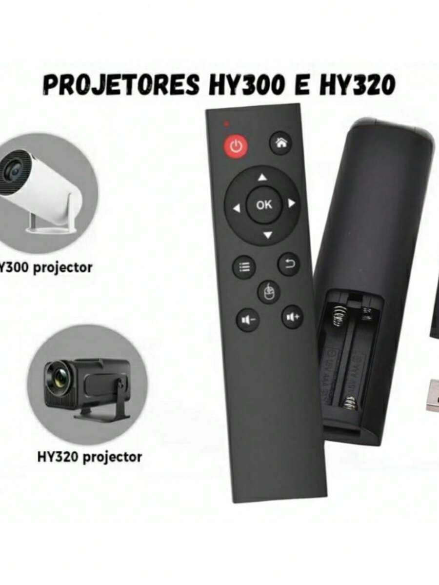 Remote Control For Magcubic HY300 Portable Projector With Mouse ...