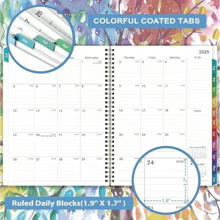 Planner 20252026 20252026 Planner, July 2025 June 2026, 9"X 11", With ...