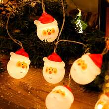 1pc 1.5-Meter-Long Christmas Light String With 10 Lights, Suitable For ...