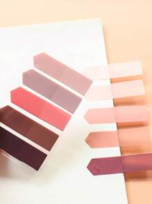 100pcs PET Arrow Shaped Sticky Notes, Solid Color Useful Index Stickers ...