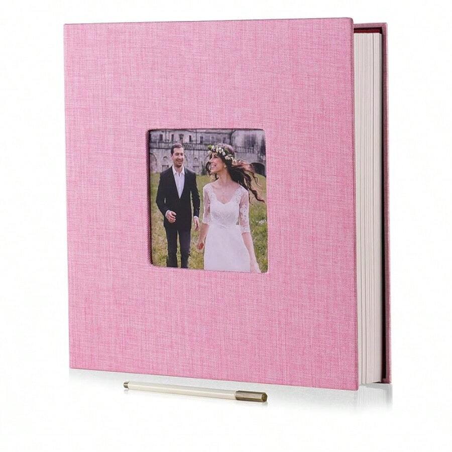 Large Photo Album Self Adhesive With Picture Display Window, Scrapbook ...