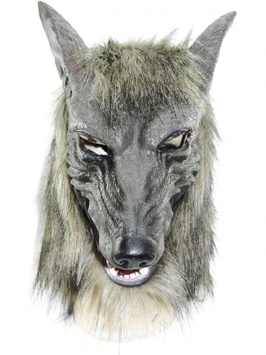 Halloween Werewolf Costume Wolf Claws Gloves And Head Mask For Cosplay ...