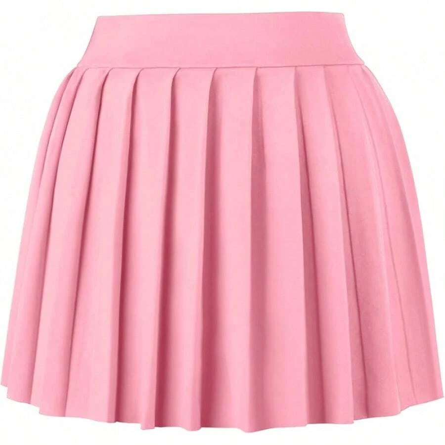 Women Sexy Pleated Mini Skirts Ruffle Club Y2k Role Play A-Line Skater ...