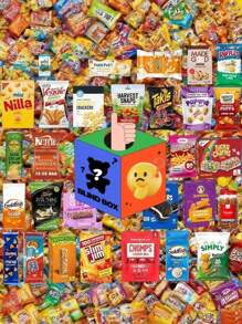 Snack Blind Box - 30+ Popular Snacks Randomly Combined, Including ...