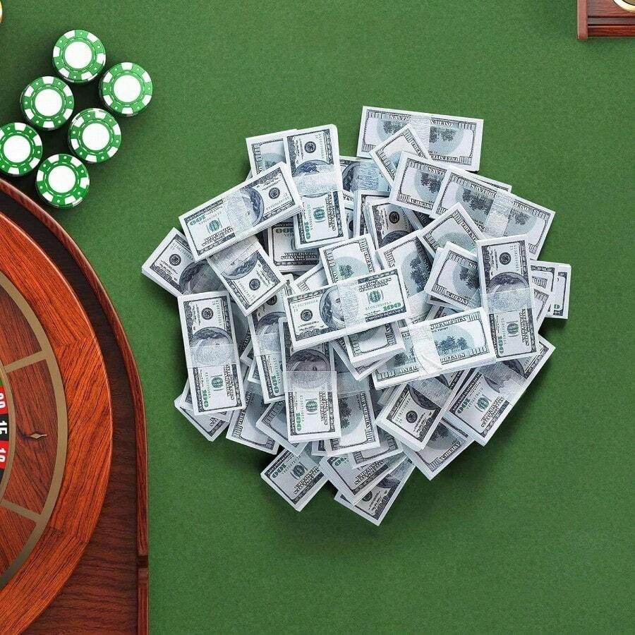 240pcs High Quality Resin Fake US Dollar Bills - Miniature Paper Money ...