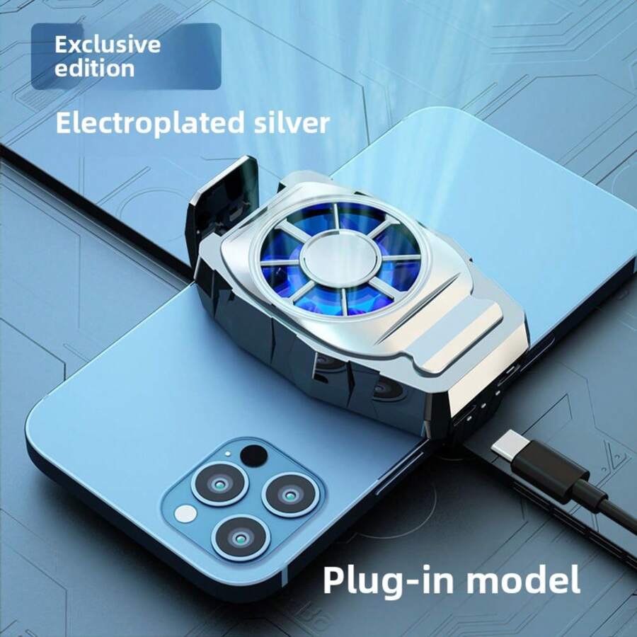 Phone Cooler With Semiconductor Cooling - Water-Cooled Fan Clip, Fast ...