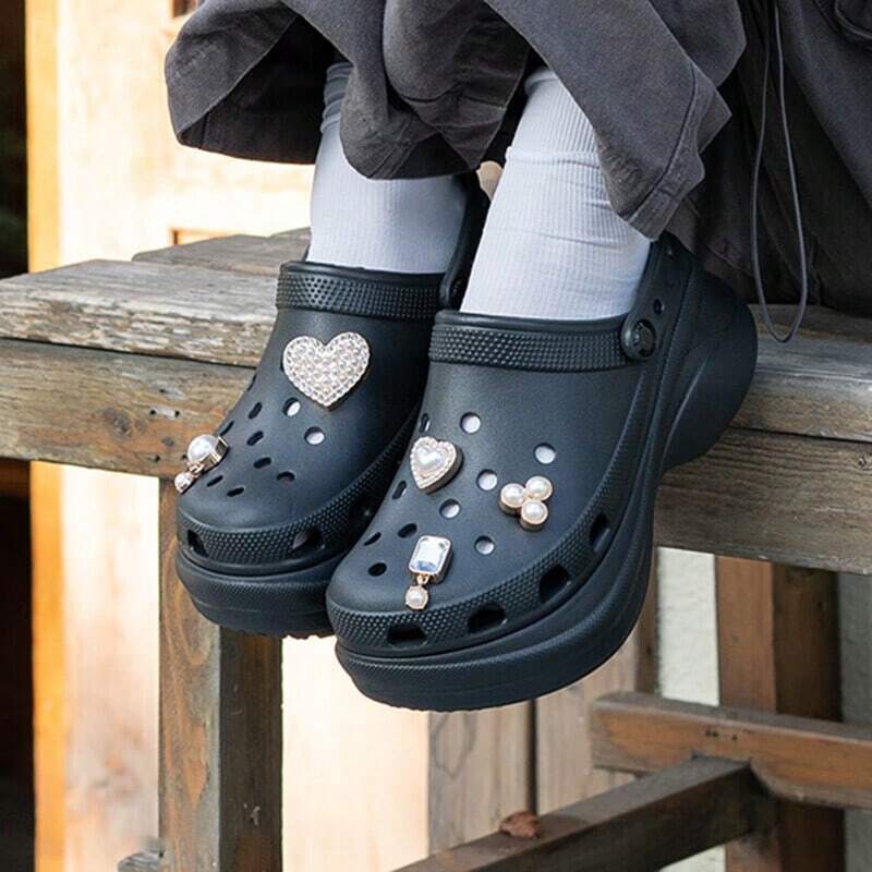 Crocs Crocs Crocs Women's Shoes 2025 New Classic Retro Little Whale ...