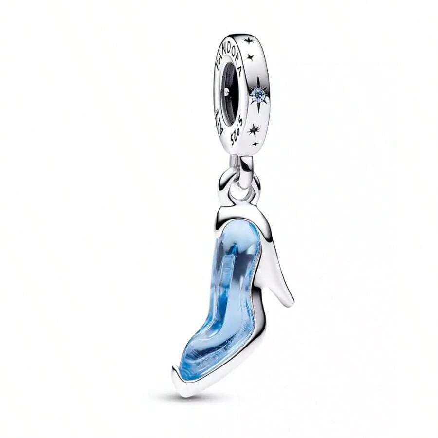 Pandora Sterling Silver Disney Cinderella Shoe Dangle Charm | SHEIN USA