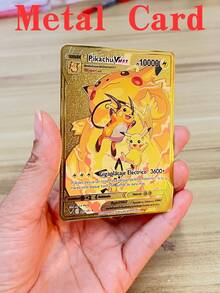 pokemon Cartas Pokémon de metal en español del año 2025, incluye cartas ...