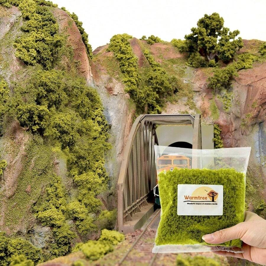 Tree Powder Model Miniature Shrubs Bushes Terrain Model Kit For DIY ...