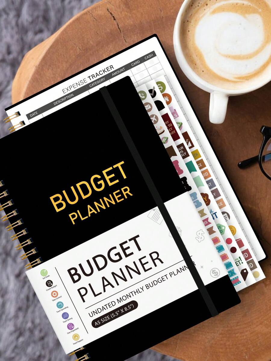 1pc Monthly Budget Planner, 112 Sheets Simple ADHD Budeget Planner With ...