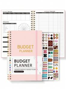 1pc Monthly Budget Planner, 112 Sheets Simple ADHD Budeget Planner With ...