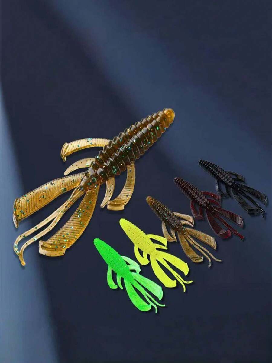 5pcs 8.35cm Simulated Fishing Bait, Realistic Fishing Soft Lure for ...