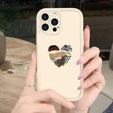 1pc Bamboo Colorful Printed Protective Phone Case, Anti-Drop Full ...