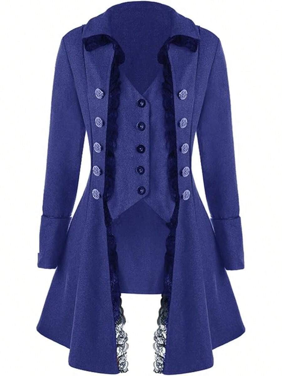 Women Renaissance Steampunk Jacket, Medieval Halloween Costumes Gothic ...