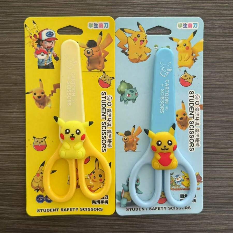 pokemon 1pc Gel Fairy Sticker Scissors, Student Craft Scissors, Cute ...