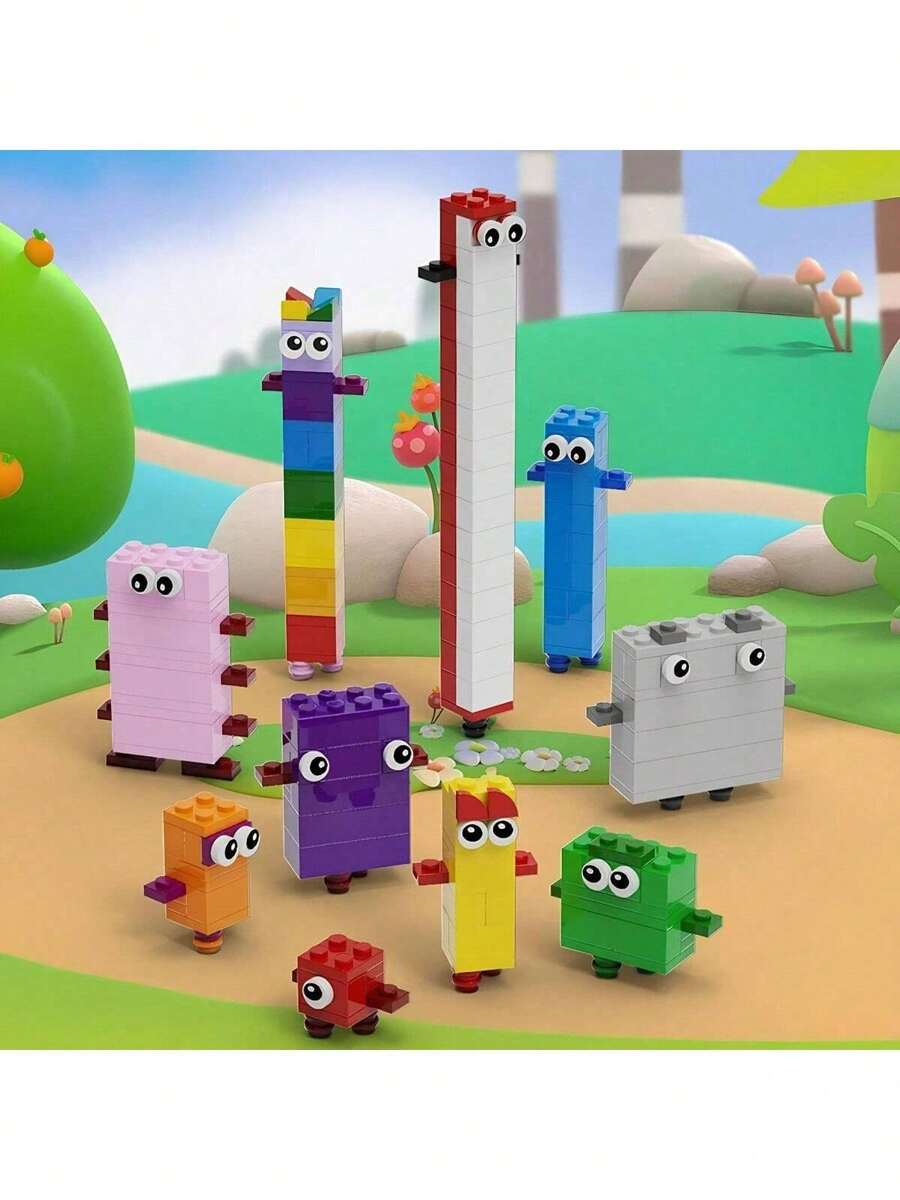 Numberblocks - Blocos Matemática Kit Com 10 Completo | SHEIN Brasil