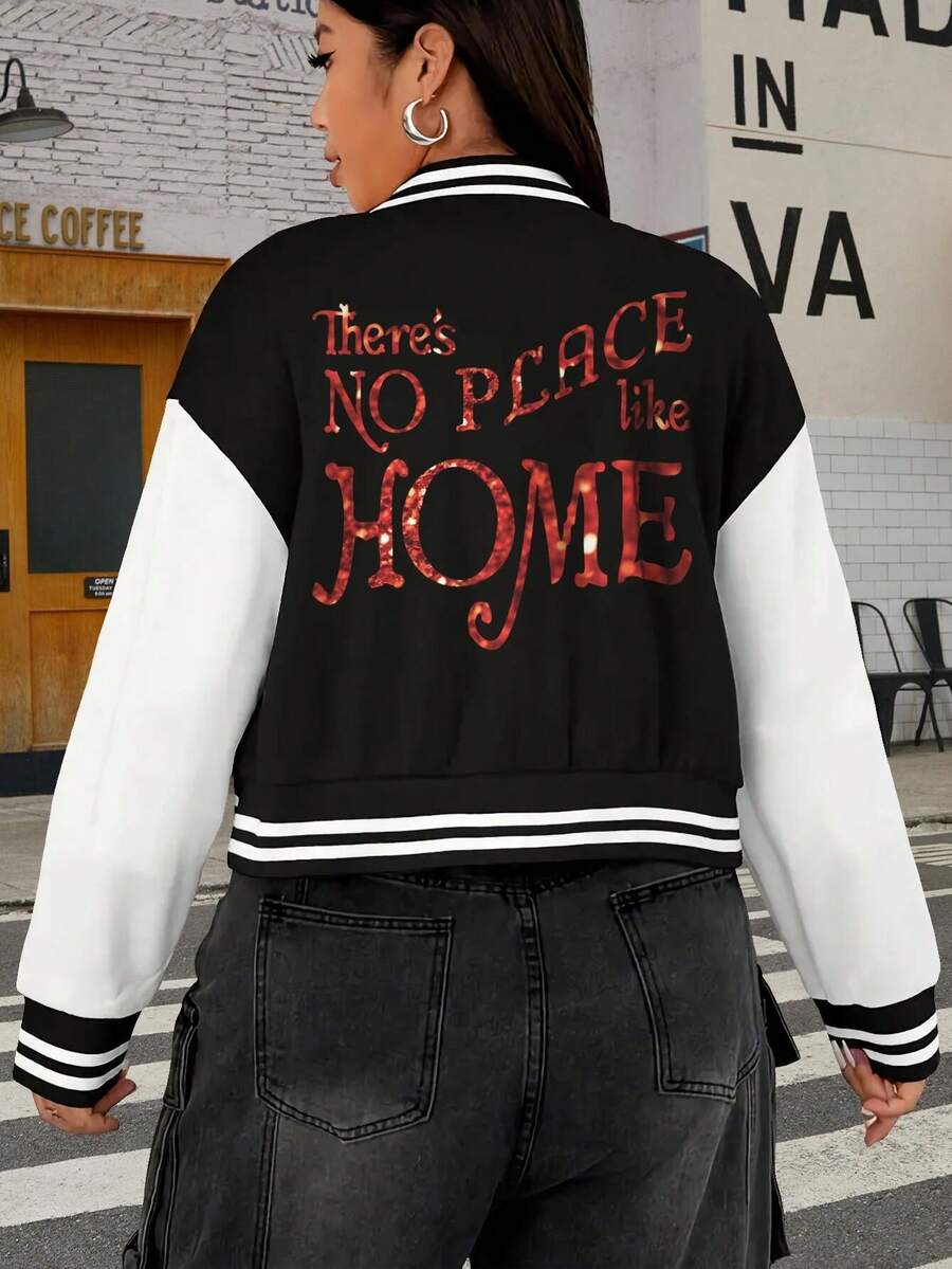 Women's Plus Size Baseball Jacket Dorothy Oz Wizard Of Oz Hoodie Coming ...