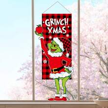 GRINCH GRINCH Christmas Decoration Garden Flag, Grinch Hanging Doll ...
