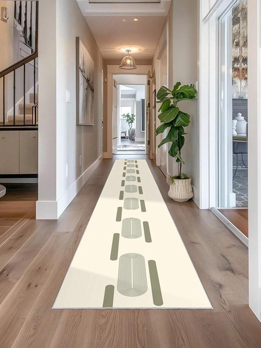 1pc Beige Rugs,Modern Minimalist Style,Runner Rug,900g/M² 0.5cm ...