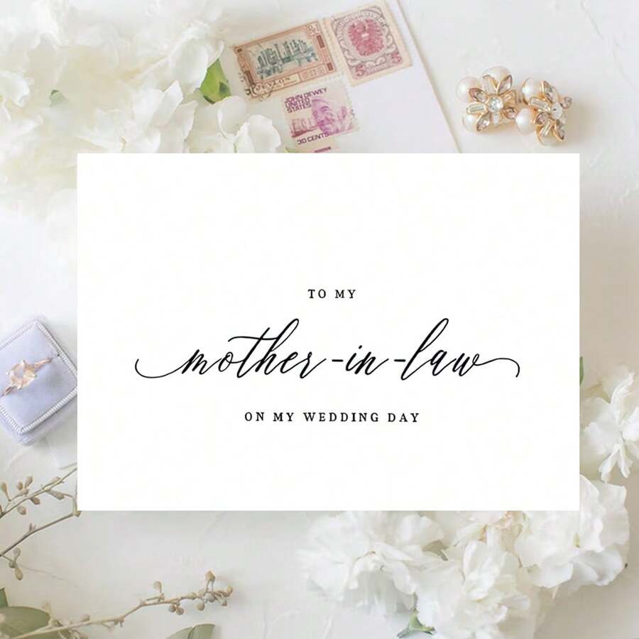 "To My" Wedding Cards, Cards For My Mother-In-Law, Wedding Cards ...