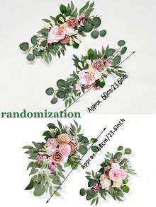 Wedding Arch Flowers Set Of 2, Artificial Flowers For Decoration ...