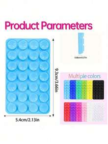 Double Sided Silicone Suction Phone Case Mount Phone Suction Grip ...