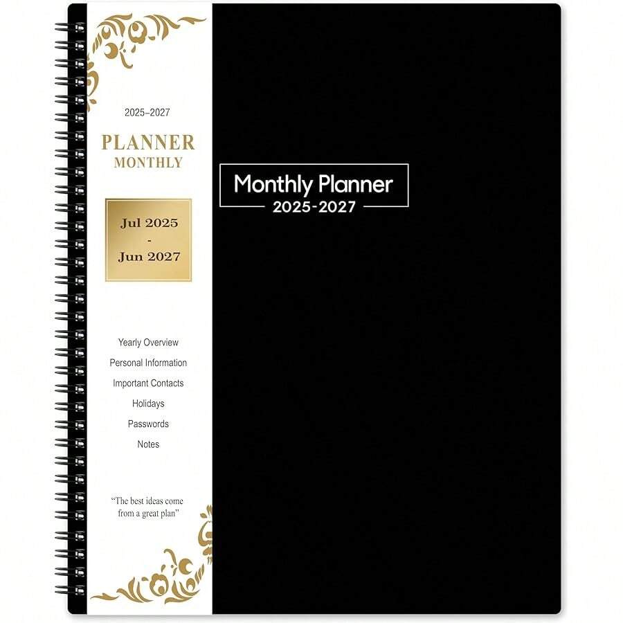 2025-2027 Monthly Planner - 2025-2027 Planner From July 2025 To June ...