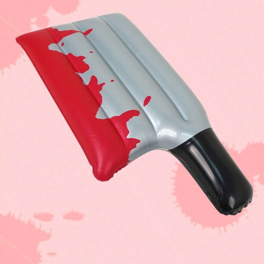 Halloween Inflatable Fake Knife Props Realistic Prank Toy Knives For ...
