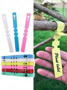 100Pcs Waterproof Ring Set Flower Plant Label Seedling Gardening Label ...