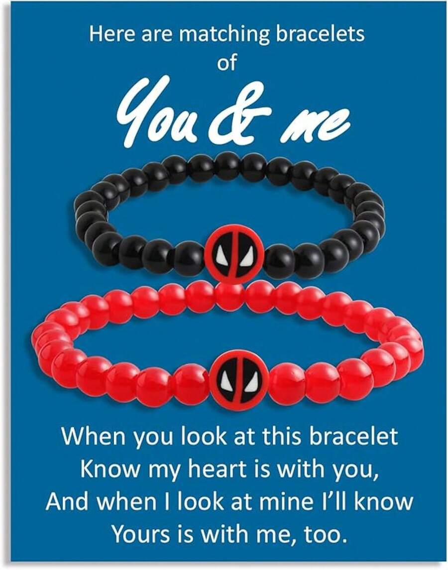 QqzsJewls You And Me Bracelets Set Matching Bracelets Mom Dad Daughter ...