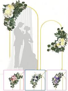 Wedding Arch Flowers Set Of 2, Artificial Flowers For Decoration ...