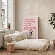 1 Pc Clippy Microsoft Paperclip One Piece Poster Dopamine Decor Top ...