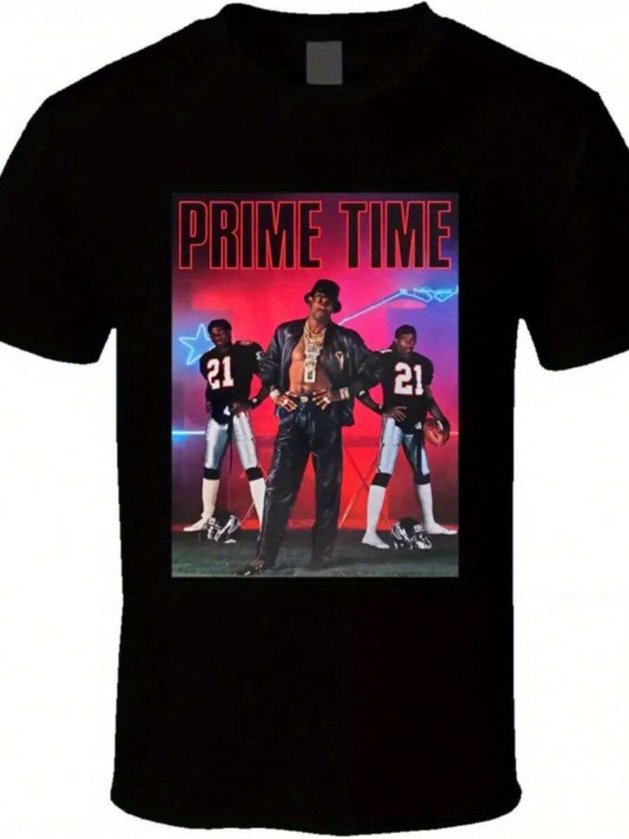 Póster de Deion Sanders Prime Time, camiseta de fútbol de Colorado ...
