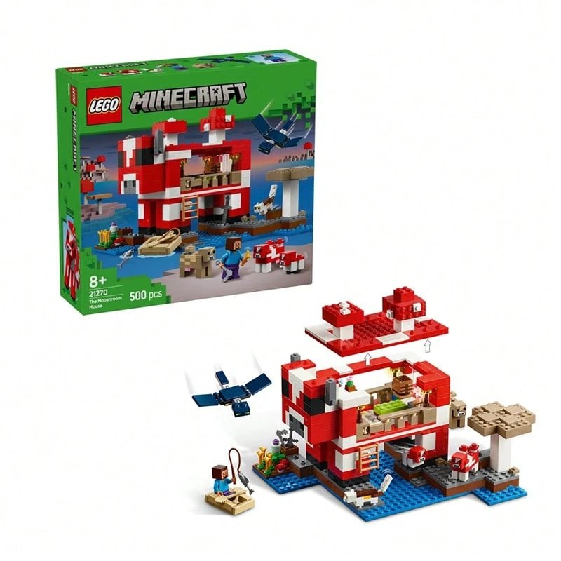LEGO Lego 21270 Casa de Setas Serie Minecraft 2025 Nuevos Bloques de ...