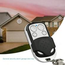 Universal 4 Buttons Garage Door Opener Remote Control 433MHZ Clone Fixed Learning Rolling Code ...