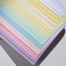 20 Sheets A4 Macaron Colored Card Paper 10 Colors Light Color (8.26*11 ...
