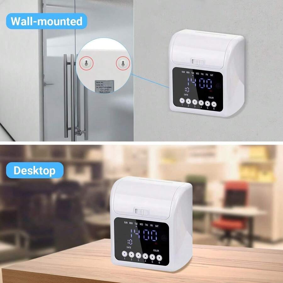 Reloj Checador Tera con 100 tarjetas de doble cara | Mode de Mujer ...