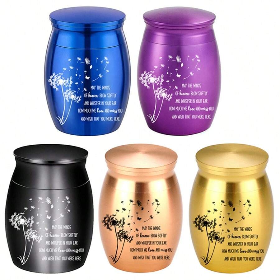 Small Urns For Ashes Cremation Urns Dandelion Pattern Ashes Keepsake ...
