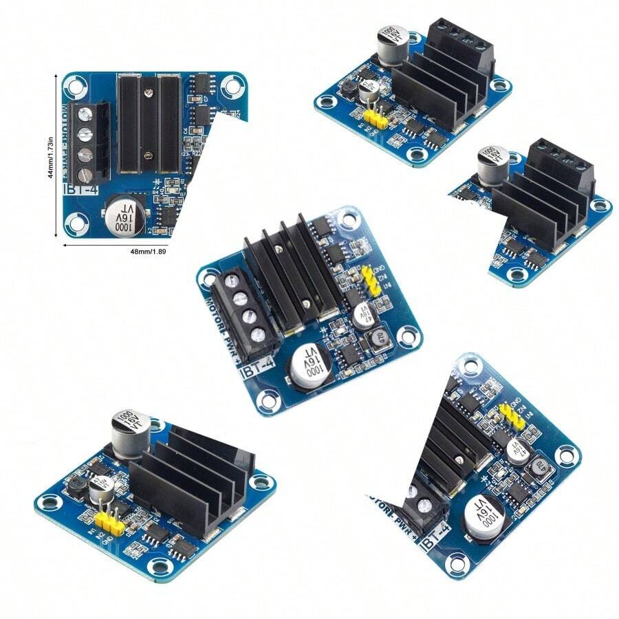 2xIBT4 50A Motor Driver High Current Module High Current H Bridge Motor ...